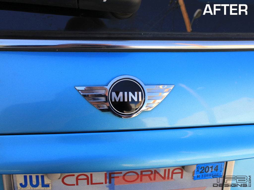 Emblem Decals fits 2001-2006 Mini Front and Rear Badges - TFB Designs