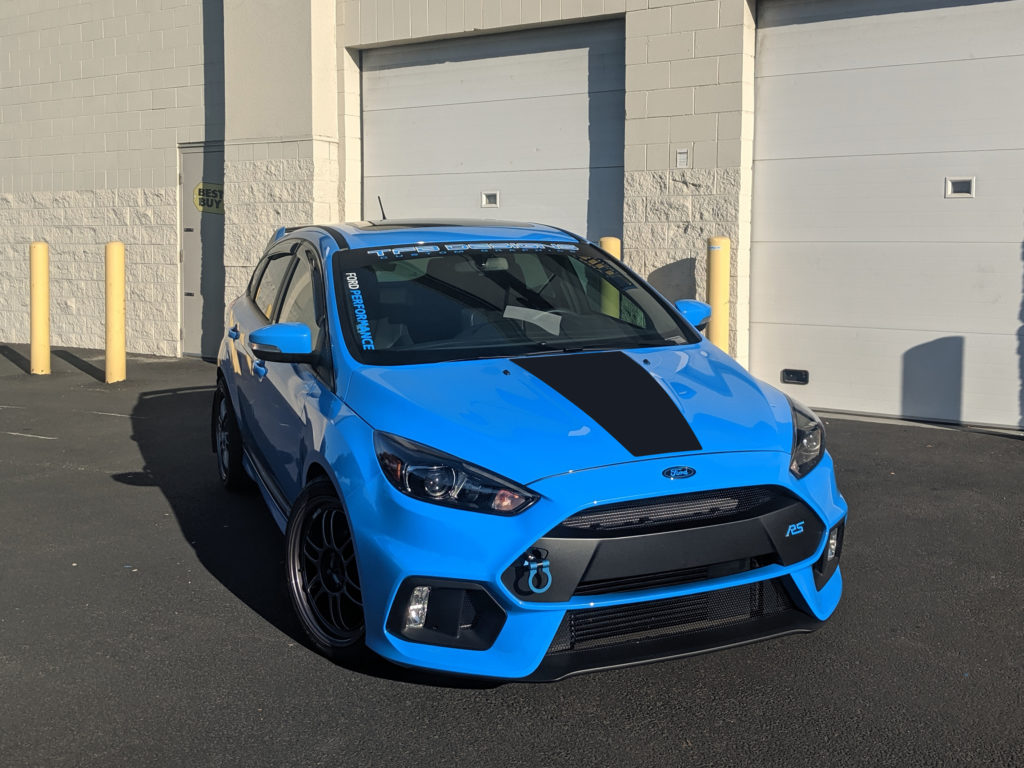 Ford Focus Hood Decal - fits 2015-2018 Focus ST RS - TFB Designs